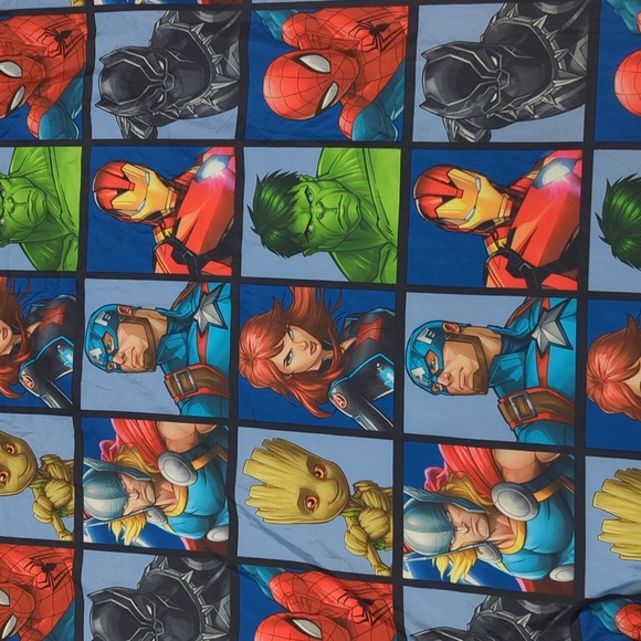 Marvel | Accents | Marvel Comics Superhero Pair Of Curtain Panels Hulk ...